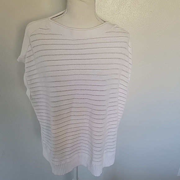 Kinross | Sweaters | Kinross Sleeveless Tank Sweater Knit Boxy Fit ...